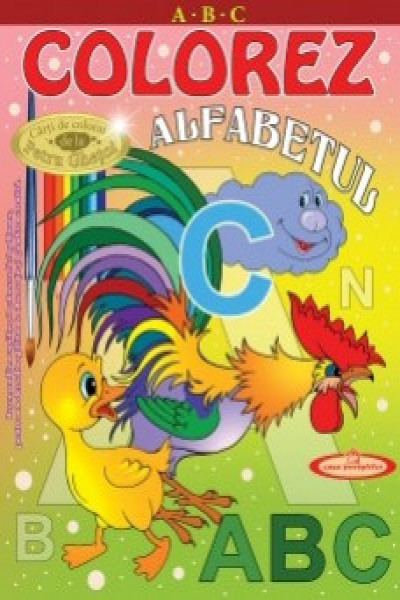 Carte de colorat Colorez Alfabetul - Birovits.md