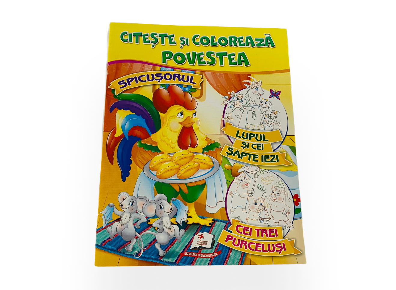 Cartea de colorat Citeste si coloreaza Povestea - Birovits.md